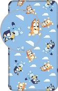 Jerry Fabrics Prostěradlo Bluey 004 90x200x25 cm