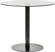Kulatý jídelní stůl se skleněnou deskou ø 90 cm Metropolitan – Premier Housewares