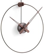 Designové nástěnné hodiny Nomon micro Anda graphite 50cm