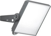 FAN LED-AXEL-S10-SIL Venkovní reflektor LED, 10 W, CCT, stříbrná, se senzorem, IP65 - FANEUROPE