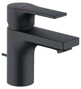 Kludi Zenta SL - Umyvadlová baterie, s výpustí, EcoPlus, matná černá 482633965