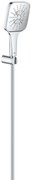 Grohe Rainshower SmartActive Cube - Sada sprchové hlavice 130 9,5 l/min, 3 proudy, držáku a hadice, chrom 26589000