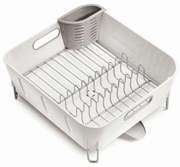 Simplehuman - Odkapávač na nádobí 370x326x172 mm, bílá KT1104