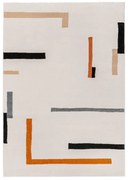 Oranžový/krémový koberec 120x180 cm Linea – Universal