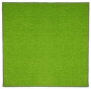 Vopi, Kusový koberec Eton zelený 41 čtverec, 60x60, zelená, ložnice