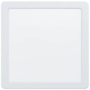 Bílé LED podhledové stropní svítidlo 22x22 cm FUEVA 5 – EGLO