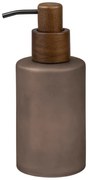 Hnědý skleněný dávkovač mýdla 280 ml Modest – Mette Ditmer Denmark