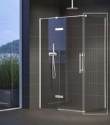 Ravak Cool - Sprchová stěna 80x195 cm, matná bílá/čiré sklo X9VV40E00Z1