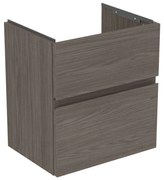Ideal Standard Finesse - Umyvadlová skříňka, 50x38x55 cm, 2 zásuvky, Dark Elm E3378UR