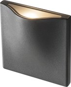 LA 1002503 VILUA I WL venkovní nástěnné nástavbové svítidlo antracit, 3000K IP54 100° 405lm - BIG WHITE (SLV)