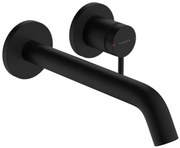 Hansgrohe Tecturis S - Umyvadlová baterie pod omítku, s výpustí, 2-otvorová instalace, EcoSmart, matná černá 73351670