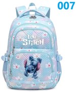 Kvalitní školní batoh "Lilo & Stitch" - světle modrý s různými motivy Motiv: 007
