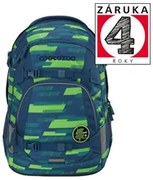 Školní batoh coocazoo MATE, Lime Stripe, certifikát AGR 211498-18