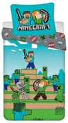 Bavlněné dětské povlečení na jednolůžko 140x200 cm Minecraft "We got this" – Jerry Fabrics
