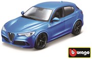 Kovový model bburago alfa romeo stelvio blue