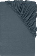 Livarno® Žerzejové napínací prostěradlo, 140–160 x 200 cm (modrá)