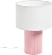 Bílá/světle růžová dětská lampička Bianella – Kave Home