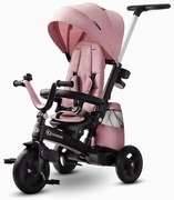 KINDERKRAFT - Dětská tříkolka 5v1 EASYTWIST růžová/černá KKRETWIPNK0000