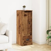 Skříň highboard old wood 36 x 35,5 x 103,5 kompozitní dřevo