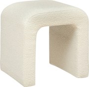 Židle ve tvaru oblouku bouclé SEVI, výška 43 cm