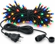 LED světelný řetěz 80 LED vícebarevný 150 cm