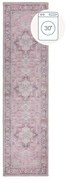 Světle červený pratelný běhoun s příměsí recyklovaných vláken 60x230 cm Windsor – Flair Rugs