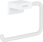 Hansgrohe AddStoris, držák na toaletní papír bez krytky, bílá matná, HAN-41771700