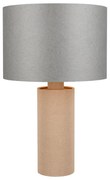 Šedo-béžová stolní lampa (výška 48 cm) Canio – Trio