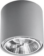 Stropní svítidlo SOLLUX Tiube GU10 1x40W bez zdroje SL.0696 šedá