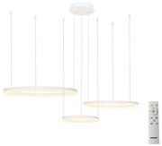 Azzardo AZ4971 - LED Stmívatelný lustr na lanku HALO LED/120W/230V bílá + DO AZ4971