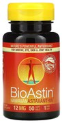 Nutrex Hawaii, BioAstin Havajský Astaxanthin 12 mg, 50 gelových kapslí
