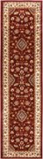 Flair Rugs, Běhoun Sincerity Royale Sherborne Red, 60x230, červená, chodba / předsíň