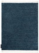 Dywany Łuszczów, Kusový koberec Berber 9000 blue, 80x150, modrá, ložnice