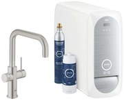Grohe Blue Home - Dřezová baterie s chladícím zařízením a filtrací, supersteel 31456DC1
