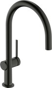 Hansgrohe Talis M54 - Dřezová baterie, kartáčovaný černý chrom 72804340