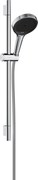 Hansgrohe Rainfinity, sprchová sada 130 3jet EcoSmart s tyčí S Puro 65 cm, chromová, HAN-28746000