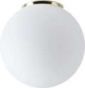 OS STY61738 STYX 3 stropní/nástěnné skleněné svítidlo mosaz / bílá IP65 4000 K 20W LED - OSMONT