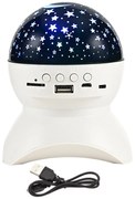 Verk Group Hvězda projektor noční světlo hvězda vedla reproduktor bluetooth usb projektor