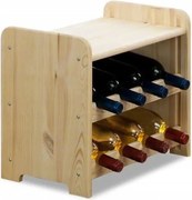 Regál na víno Woody 8 Close (38 x 43,5 x 26,5 cm)