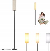 Stojací Lampa Podlahová 12W Led E27 Stínidlo Obývací Pokoj Ložnice Pokoj Hala 164 cm