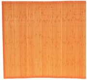 Košíkárna Rohož bambusová s textilií 90x200 cm oranžová