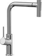 Invena Farsala, vysoká dřezová baterie s 2-funkční výsuvnou výlevkou h-369, chromová, INV-BZ-40-L01-S