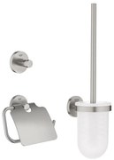 GROHE 41204DC0 - Sada doplňků pro toaletu 3 v 1 START nerez