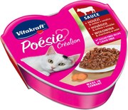 Vitakraft Vaničky pro kočky Poésie Creation hovězí s mrkví ve šťávě 1 x 85 g