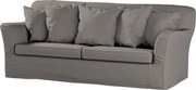 Potah na pohovku IKEA  Tomelilla rozkládací barva šedá látka pletený vzor