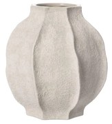 Kameninová váza Floral Natural White 18 cm Ernst