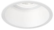Wever & ducré kulaté zapuštěné stropní svítidlo deeper ip44 ceiling rec 1.0 led 1800-3000k w tree bílá matná
