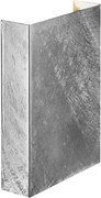 NOR 2019051031 Venkovní nástěnné svítidlo Fold 15 2x5W LED galvanizovaná ocel čirá - NORDLUX