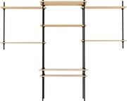 AR Shelving Psací stůl s regálem „Deco“