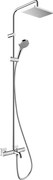 Hansgrohe Vernis Shape, sprchový systém 230 1jet s vanovým termostatem, chromová, HAN-26284000